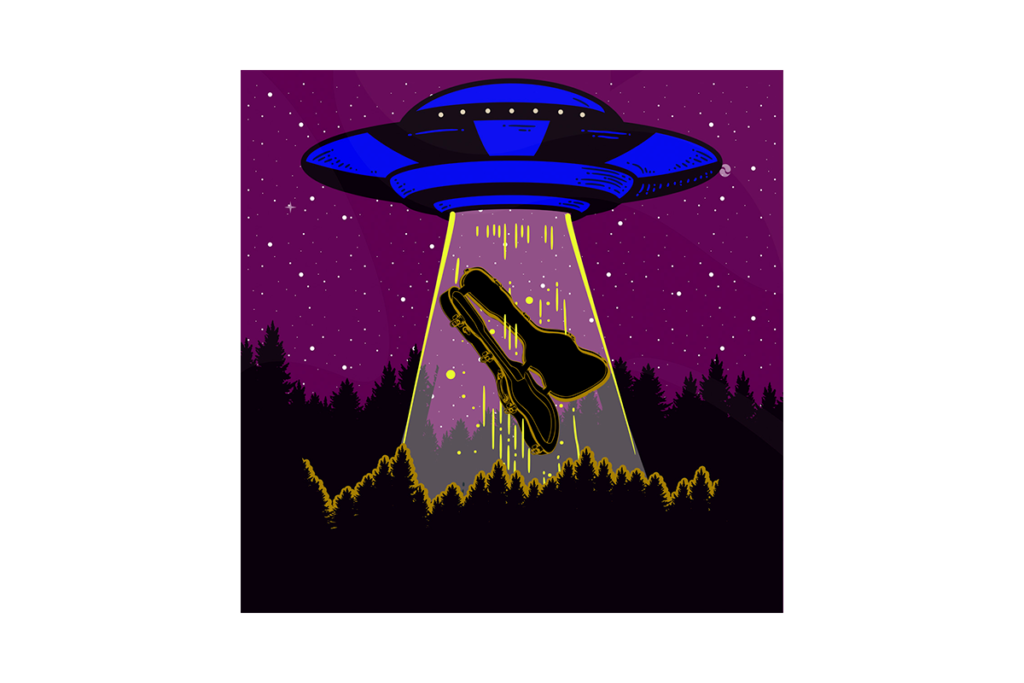 UFO Sticker Calton Merchandise | Calton Cases